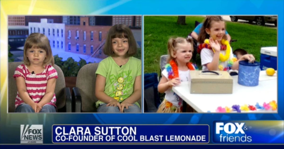 Fox & Friends Grills Little Girls About Who Built Their Lemonade Stand