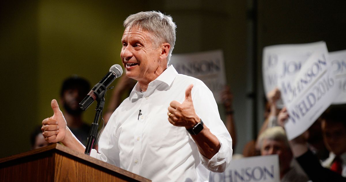 Libertarian Gary Johnson’s Back, Running for the Senate