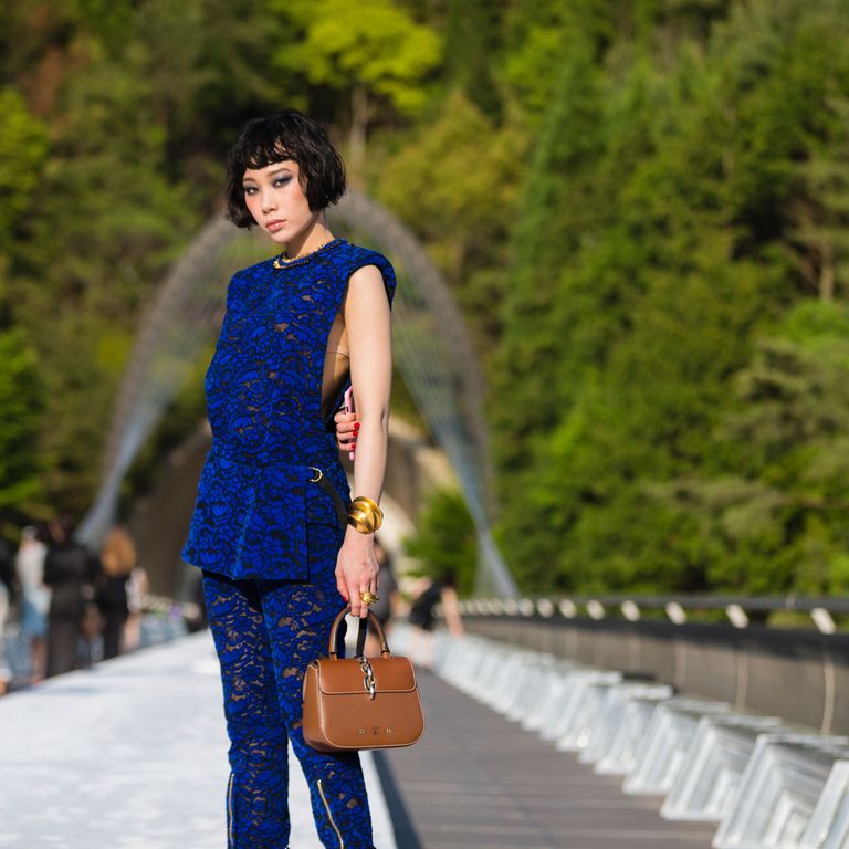 See the Best Street Style From Louis Vuitton Resort 2018