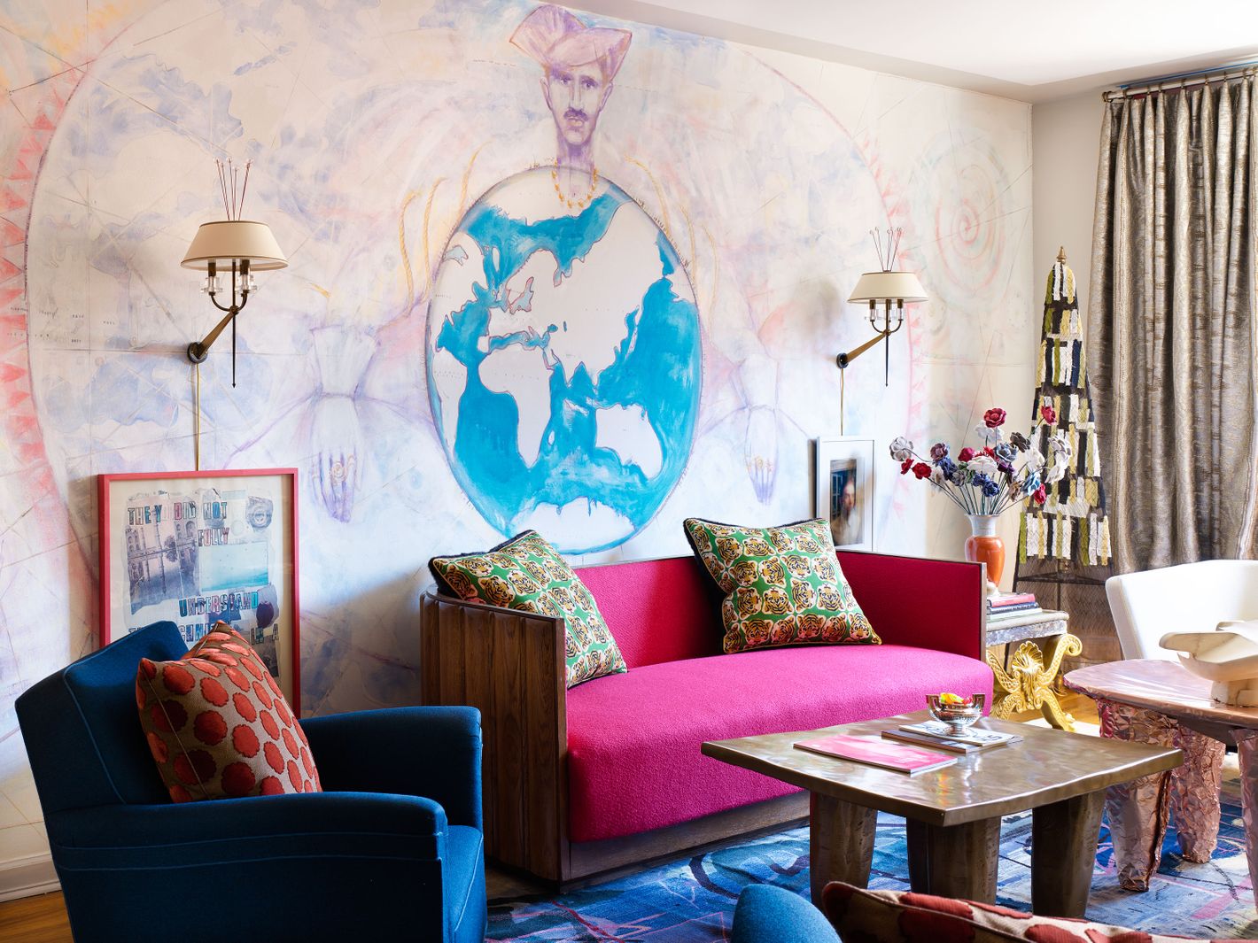 Tour a Designer’s ‘Interwar Technicolor Dream House’