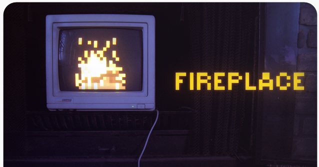 Turn Your Computer Into an 8-Bit Fireplace