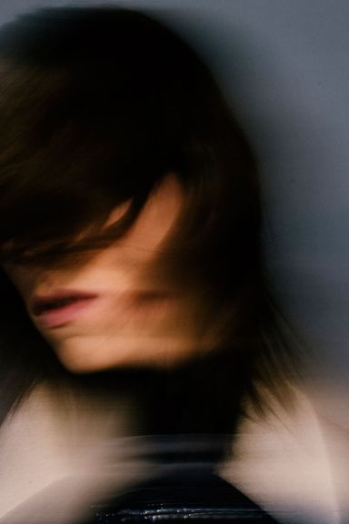 Scenes From Paris Men’s: Glittery Faces and Stapled Lips