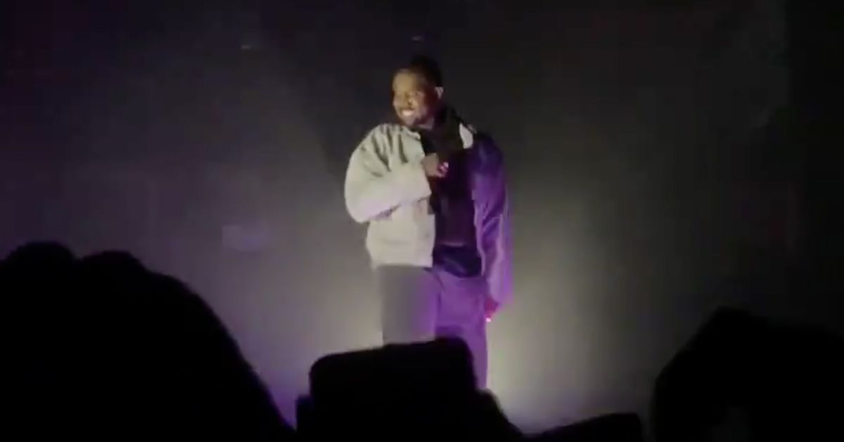 Kanye Makes His First Concert Appearance in Almost a Year