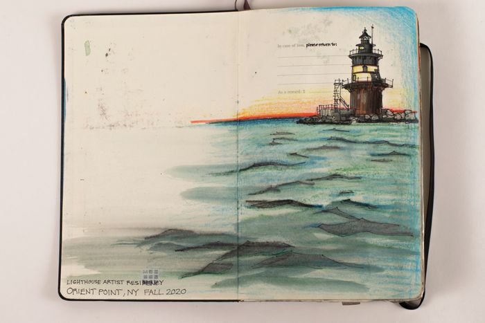 Tour a Long Island Lighthouse Turned Artists Retreat