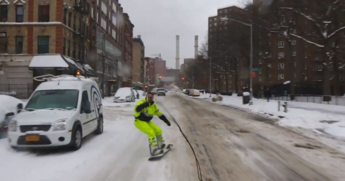 All This Snow Good for One Thing: Skiing and Snowboarding Around NYC