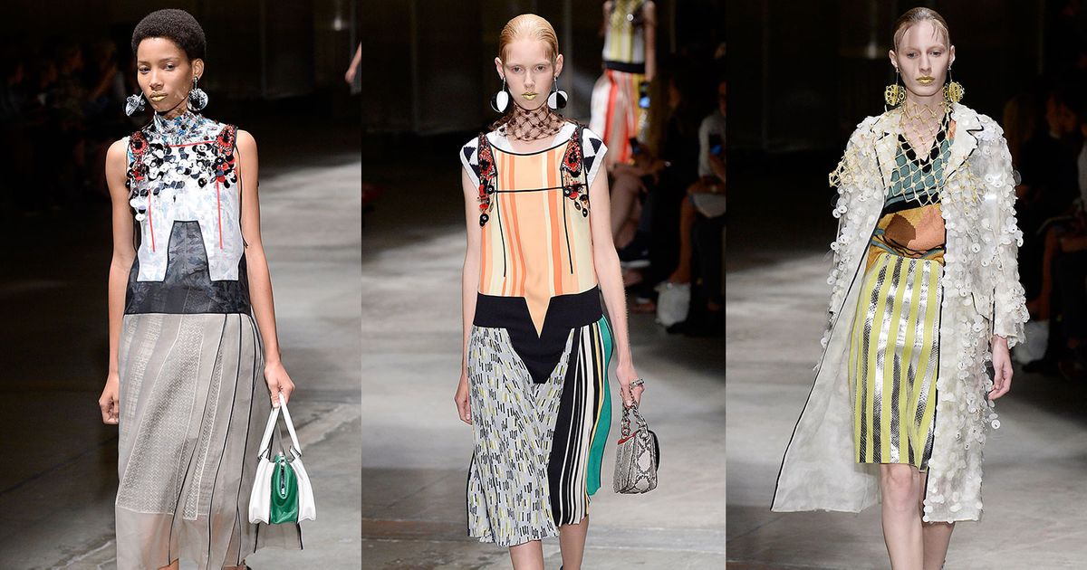 Prada Embraces a Giddy Maximalism for Spring 2016