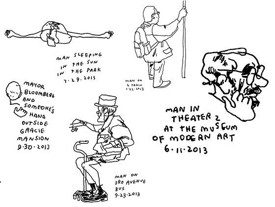 A Tribute to Jason Polan, New York’s Resident Illustrator