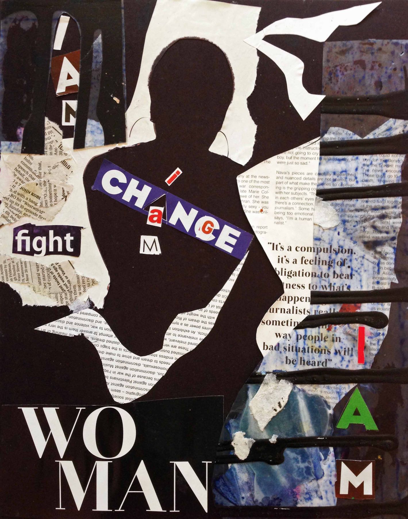 See Art From 'Uprise/Angry Women' Exhibit at Untitled Space