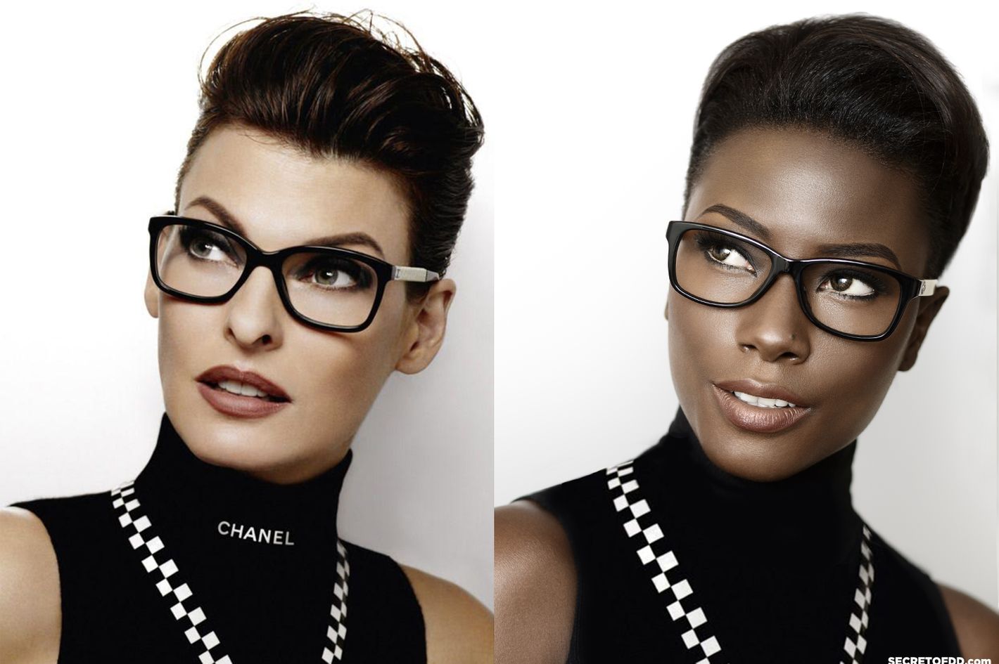 This Black Model Recreated Famous Ad Campaigns
