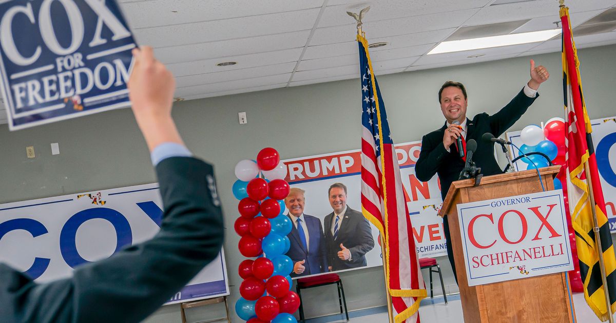 Dan Cox’s Win Brings Maryland GOP Back to the MAGA Movement