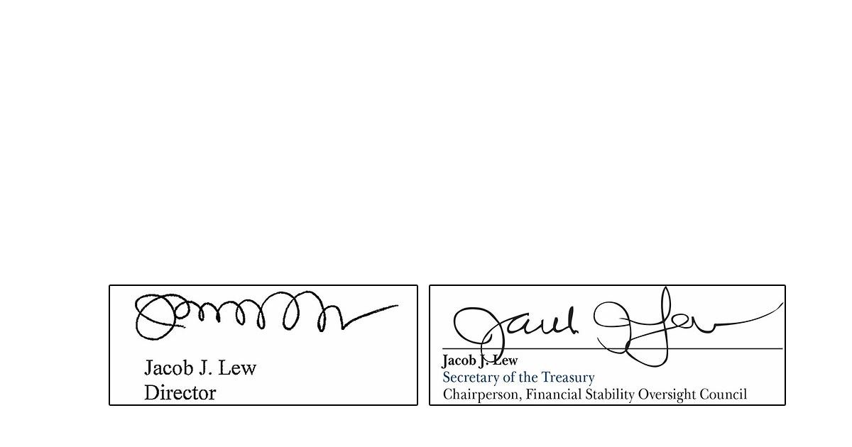 Jack Lew’s Terrible Signature Has Gotten a Little Better