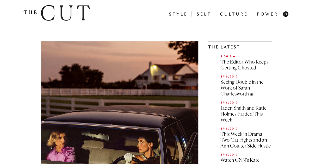 The Cut Unveils Redesign and New Site Organization -- New York Media ...