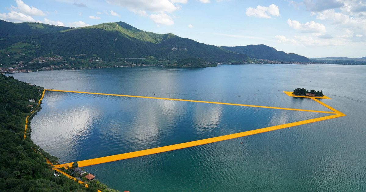 This Floating Pier Is the Most Zen Installation Ever