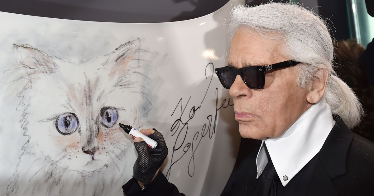 Remembering Karl Lagerfeld’s Love of His Cat, Choupette