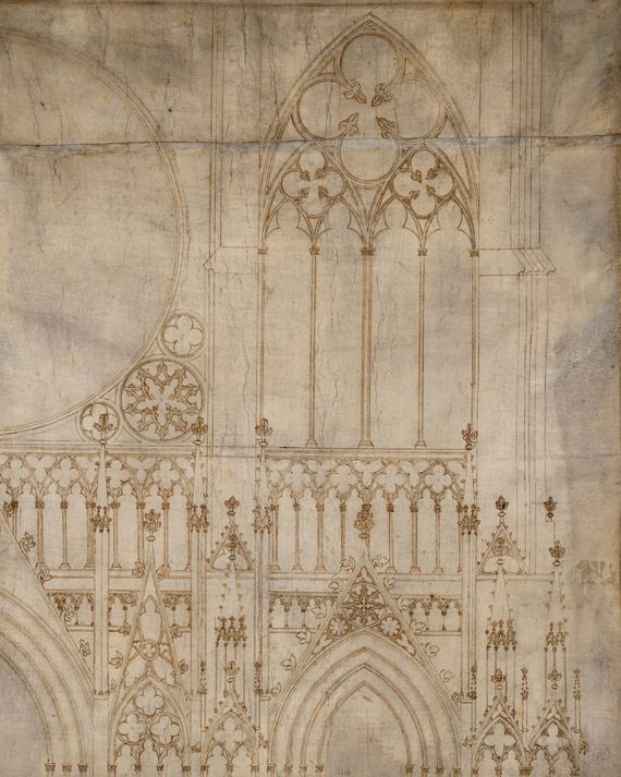 The Greatest Gothic Cathedrals Began on Parchment