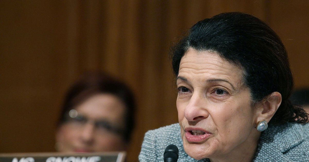 Olympia Snowe Storming Out of Senate