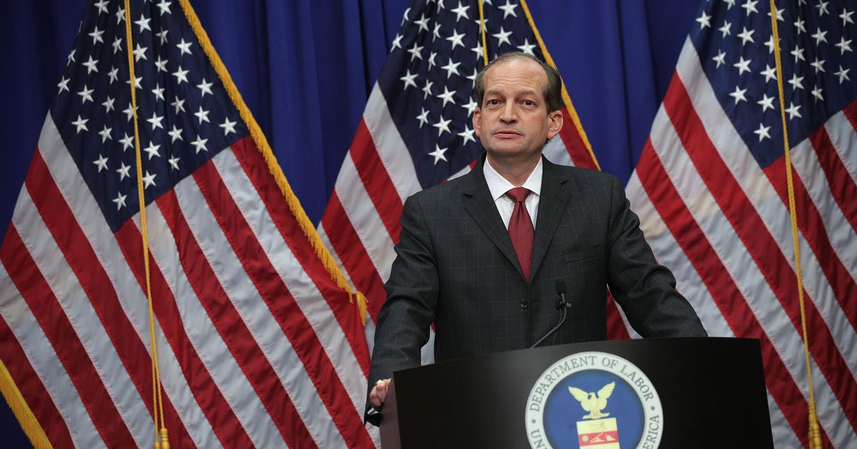 Alexander Acosta Defends His Role in Jeffrey Epstein Case
