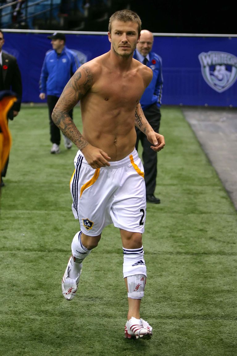 Five Fantastic Years of David Beckham's Hotness