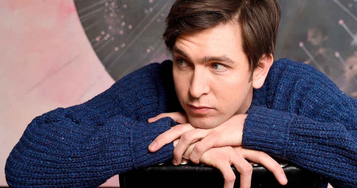 Look At Nicholas Braun Thinking