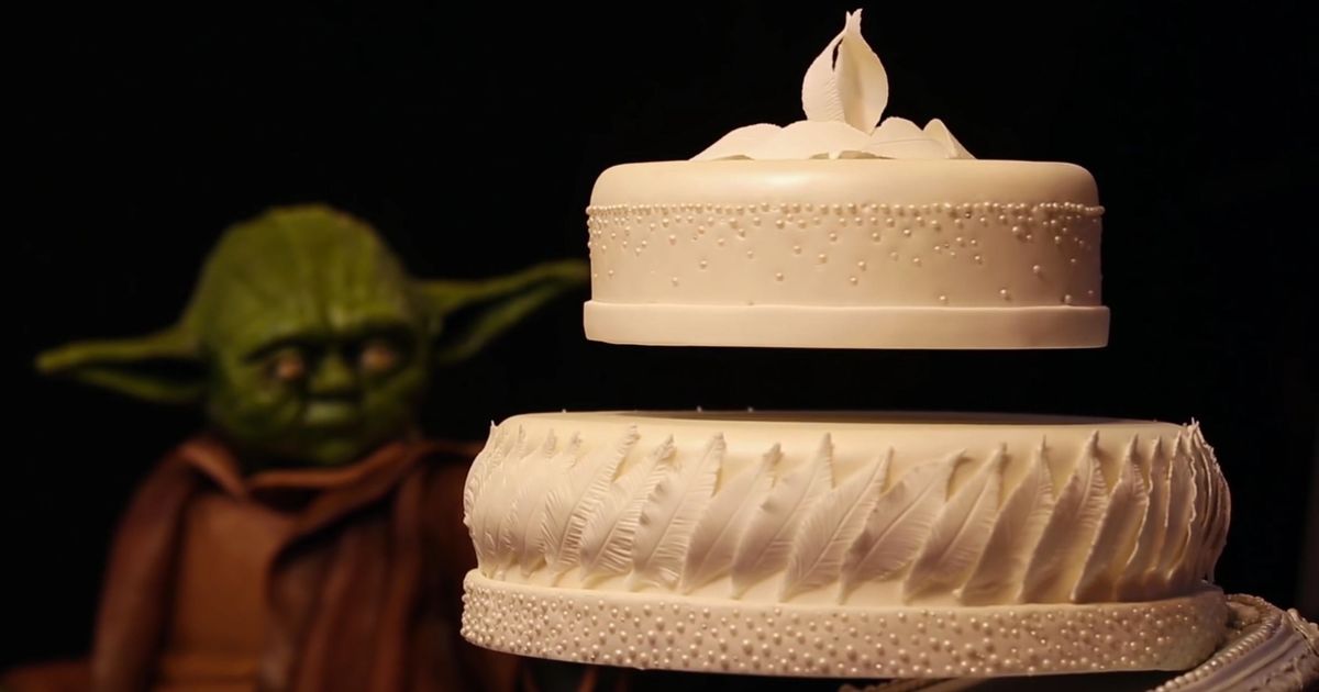Some Genius Made an Actual Levitating Cake