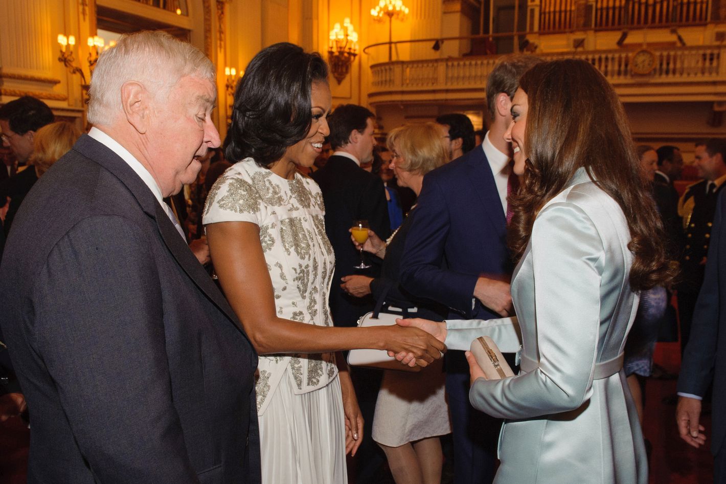 Kate Middleton Michelle Obama Prince William & Kate Middleton Meet