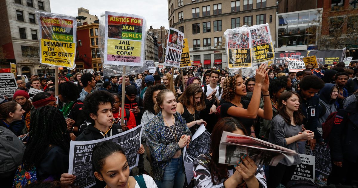 NYC Protest Against Police Brutality Ends With Arrests, Assaults