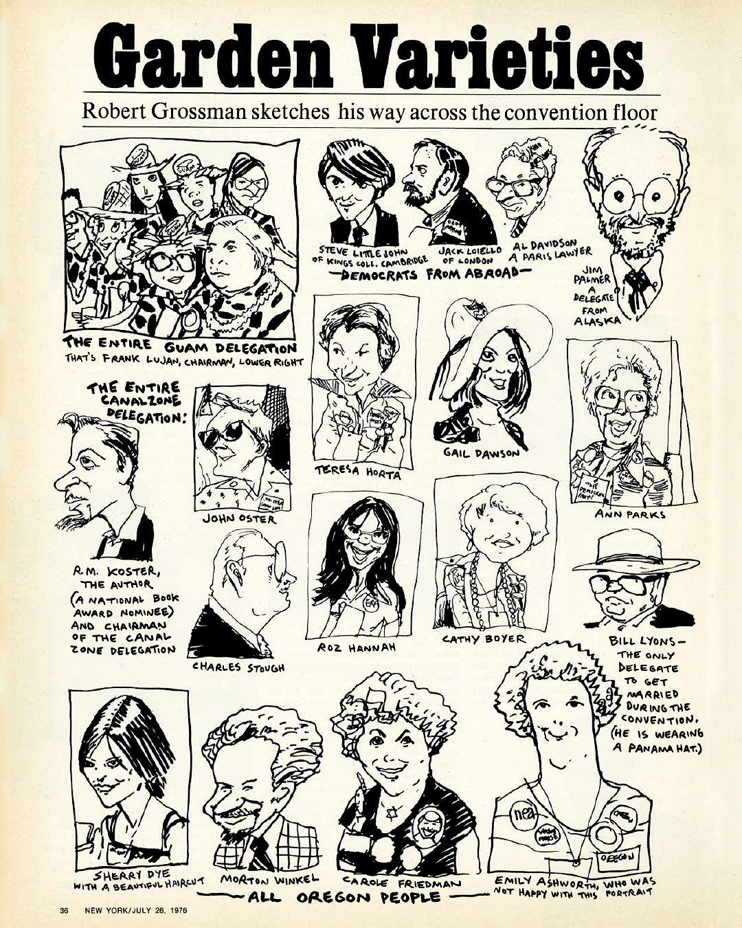 Remembering New York’s Great Illustrator Robert Grossman