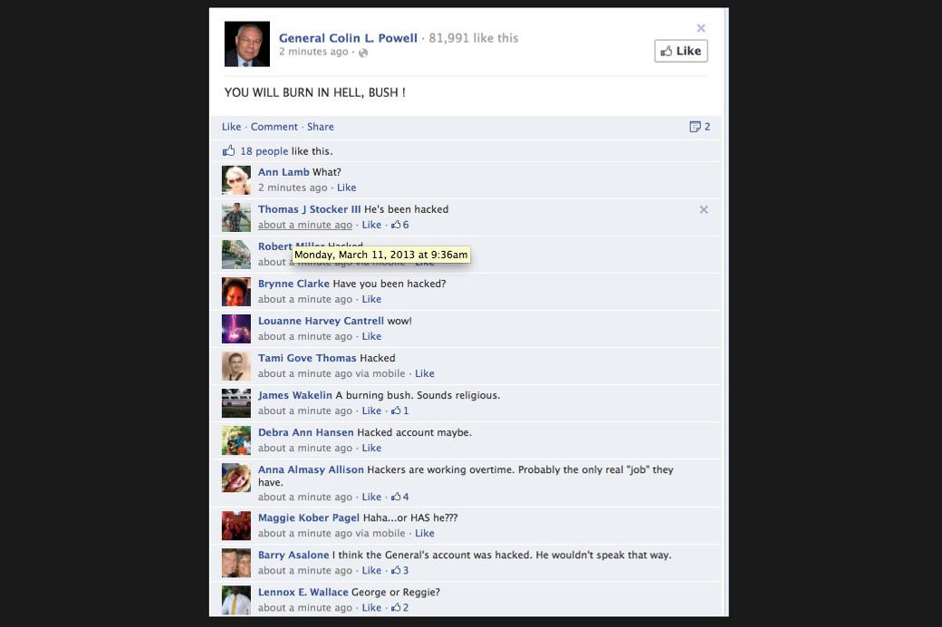 Funny Facebook Status Hacks