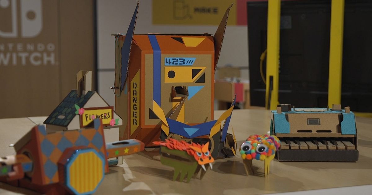 Watch Our Hands on Demo of Nintendo Labo
