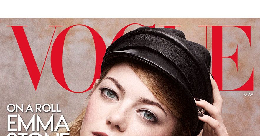 Emma Stone Made Some Bad Puns in Vogue