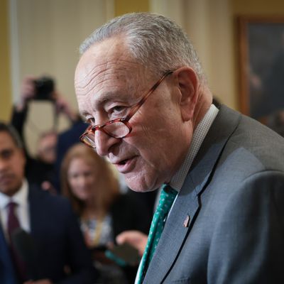 Chuck Schumer Goes on Offense: ‘I Should Be the Leader’