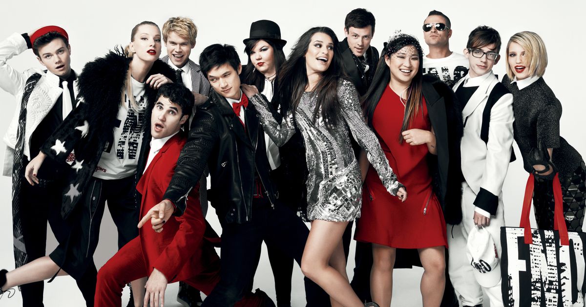 (Almost) All the Members of Glee’s New Directions Are in September’s Vogue