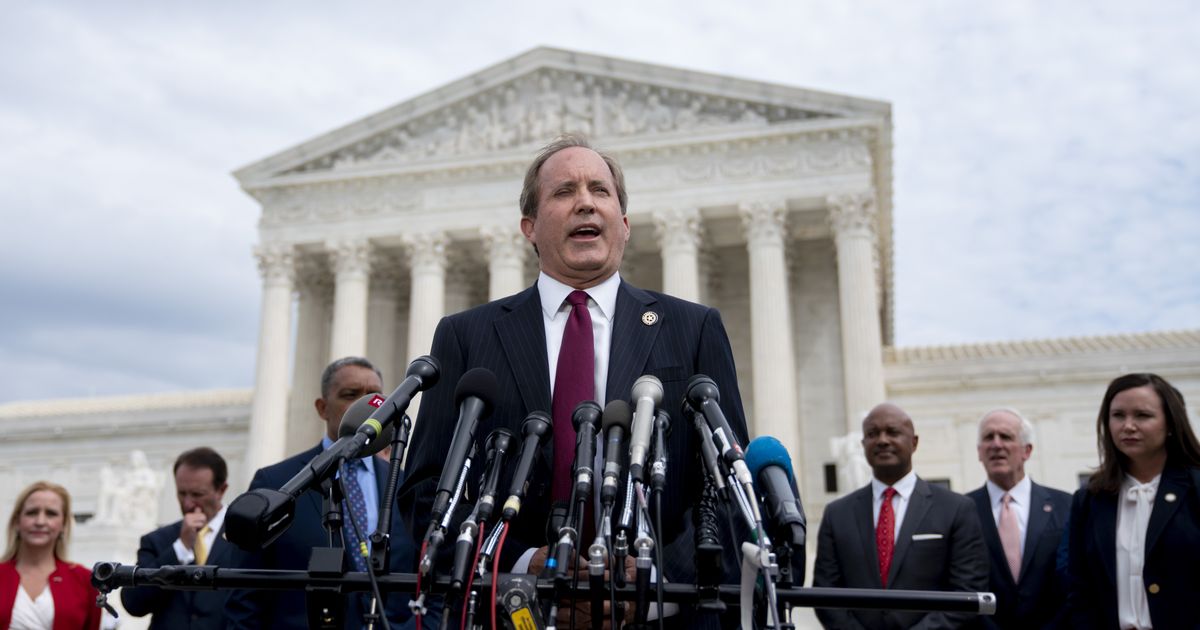 Ken Paxton and Ted Cruz Both Left Texas Amid Freeze
