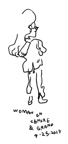 Gallery: Jason Polan’s ‘Every Person in New York’ Project