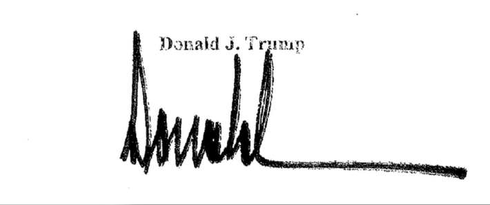 Epstein Letter Signature Actually Does Look Like Trump’s