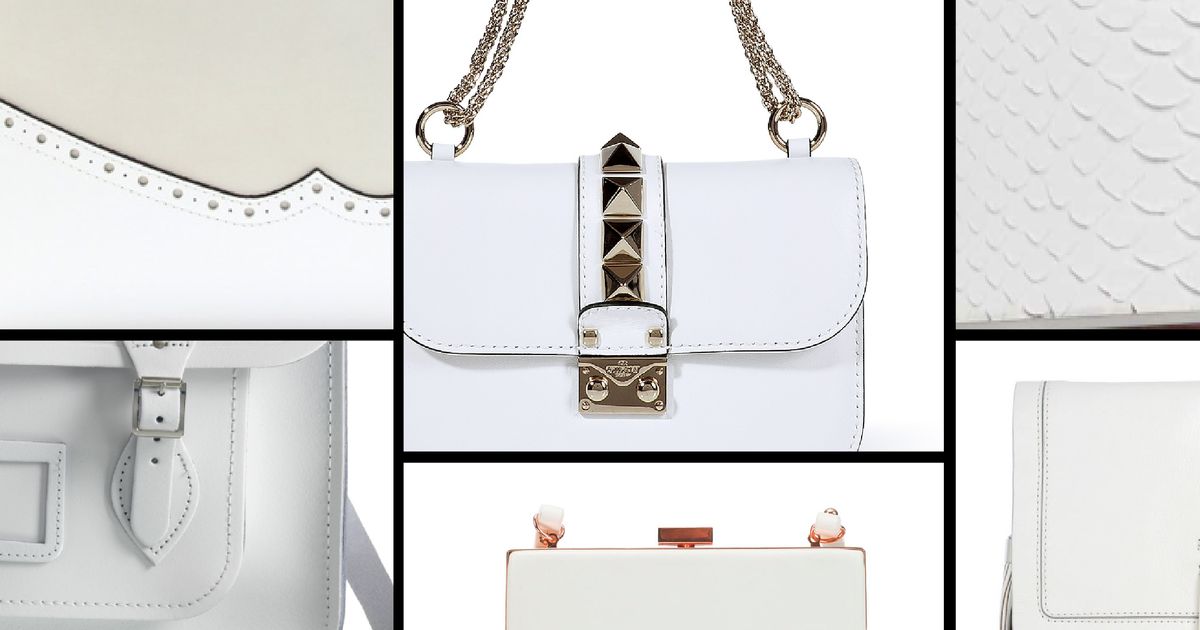 See 25 Minimal White Bags for Spring