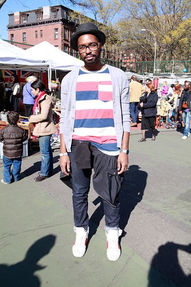 Street-Style From the Reopening of the Outdoor Brooklyn Flea Market