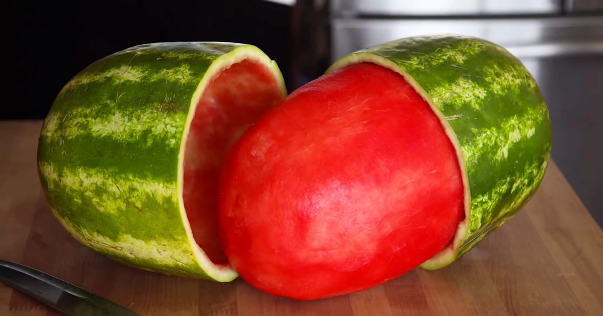 This Watermelon Trick Is Exactly What You Need for Labor Day