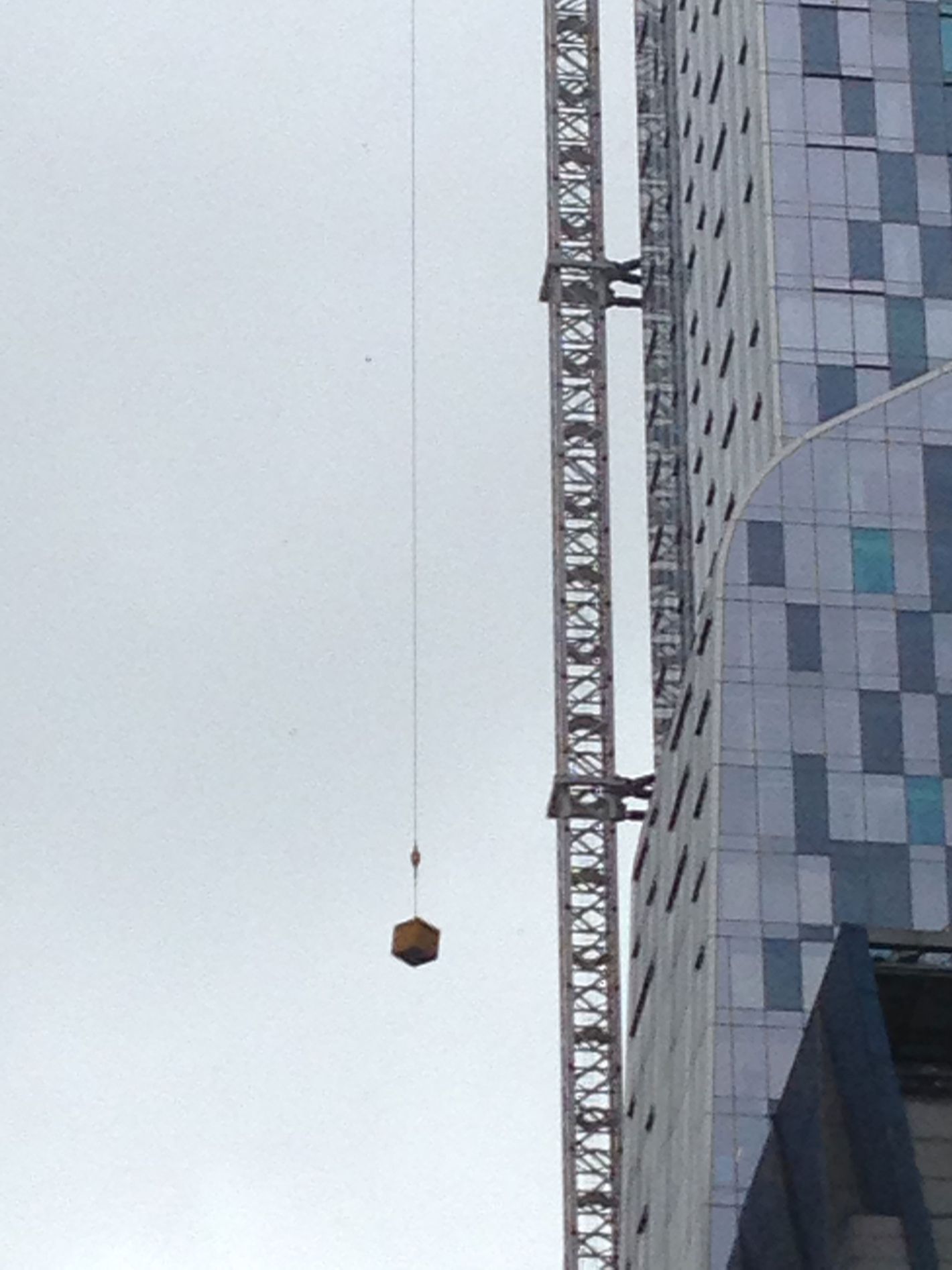 One57 Is Having Crane Issues Again