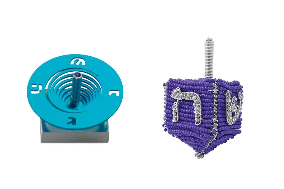 Arianna Huffington’s Pop-up Shop, Modern Dreidels, and More