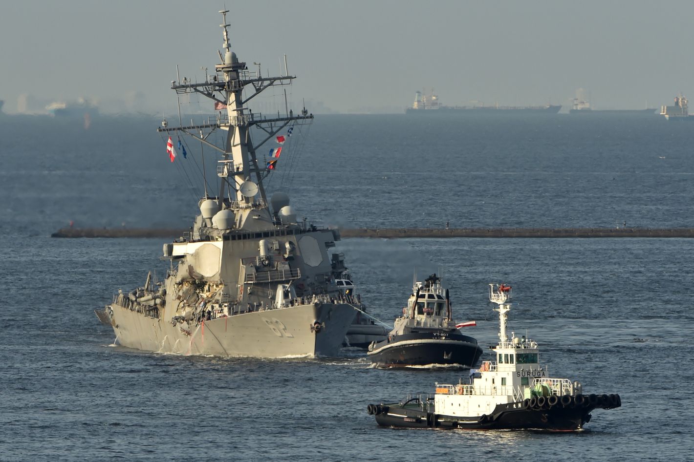7 Sailors Found Dead After U.S. Destroyer Collision