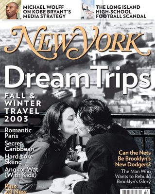 New York Magazine: October 27, 2003 Issue