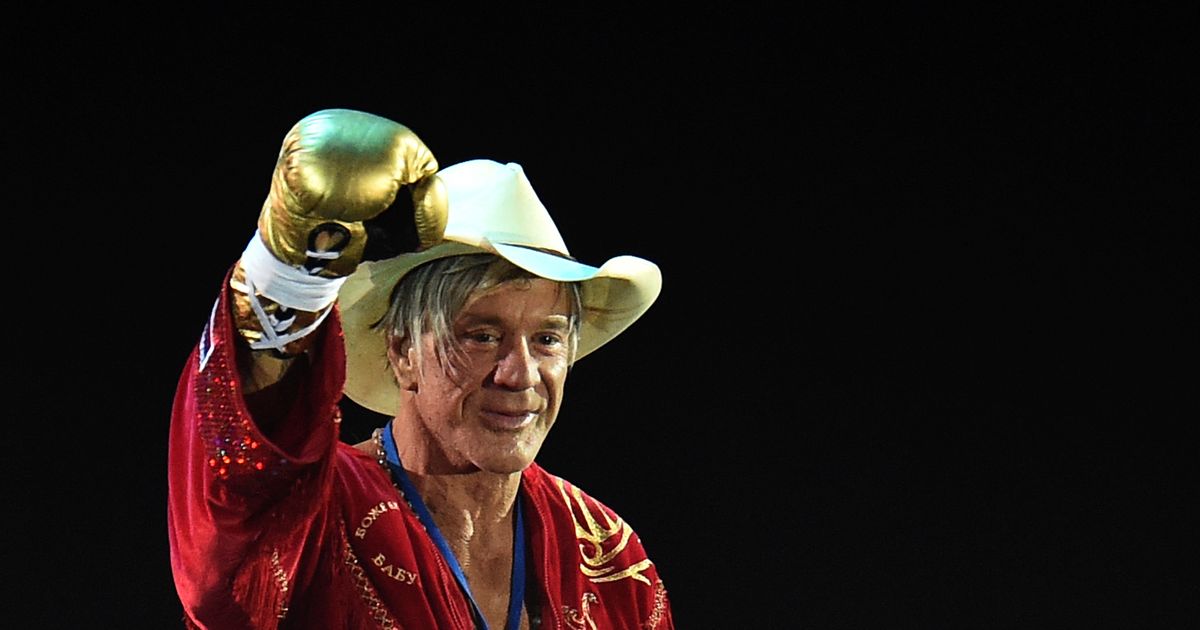 Mickey Rourke ‘Wins’ a Boxing Match in Moscow for the First Time in 20 ...