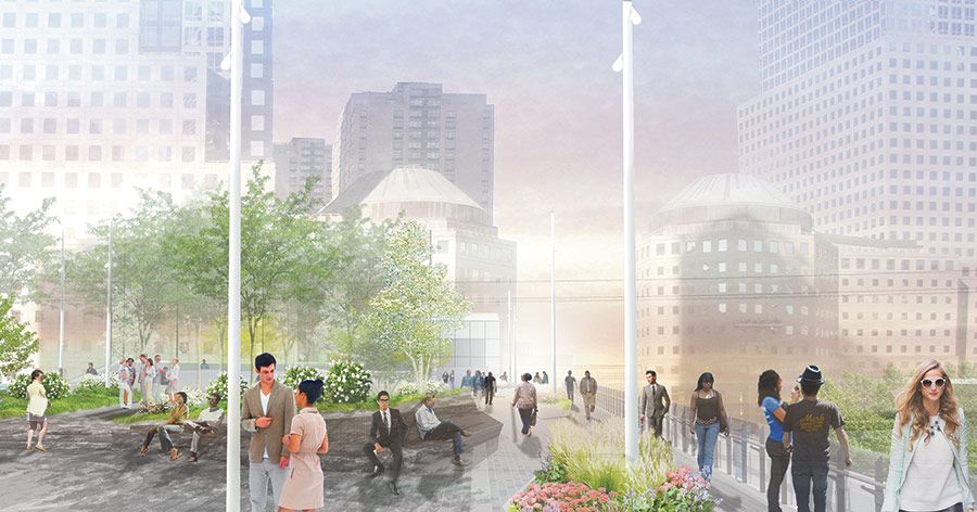 World Trade Center’s Liberty Park Is Coming Very Soon