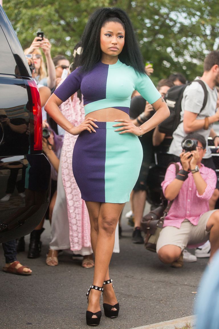 Nicki Minaj Is a Glorious Fashion Rainbow