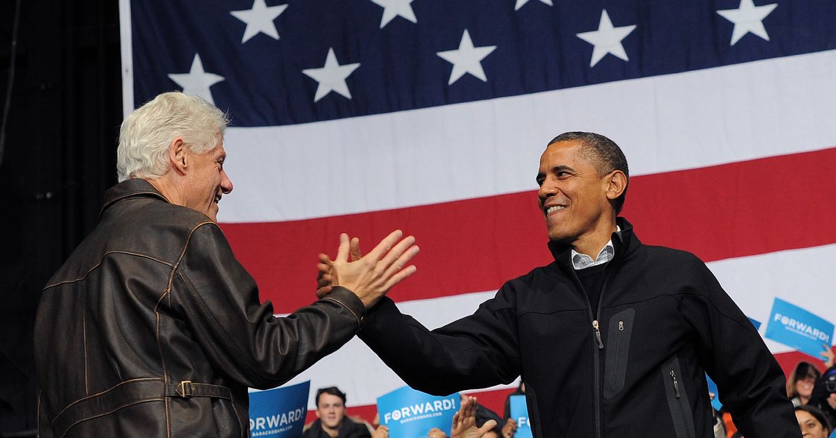 Bill Clinton and Barack Obama: Campaign Trail Buddies at Last
