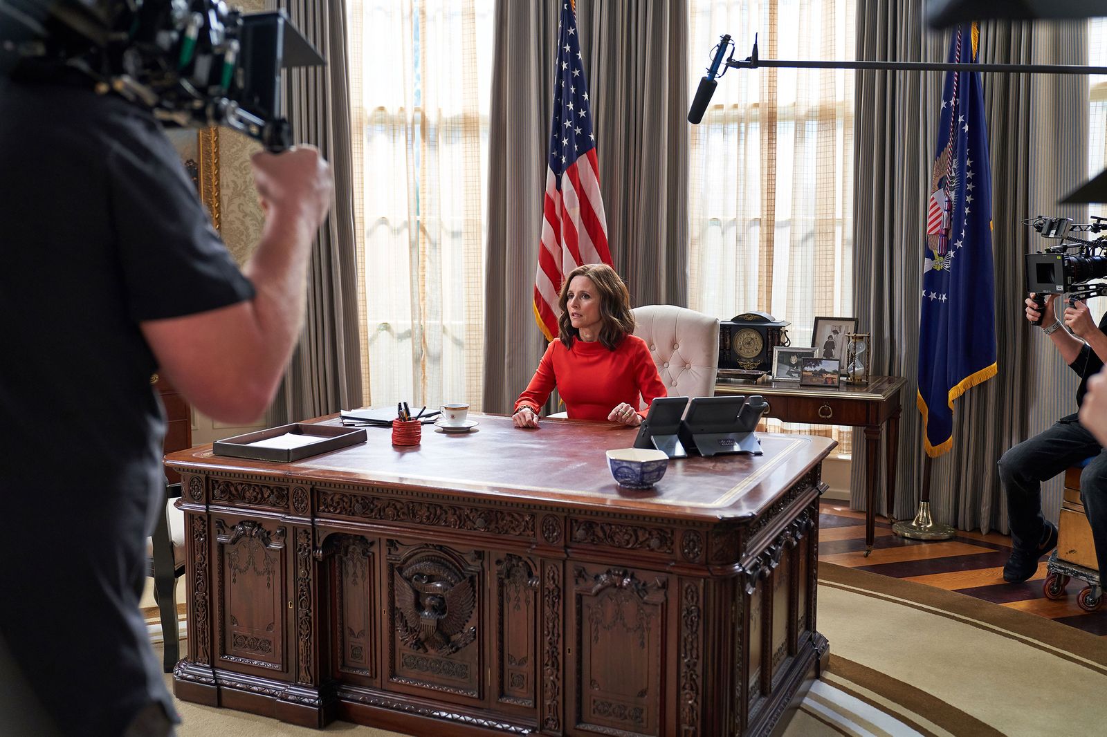 Veep Series Finale Set Visit