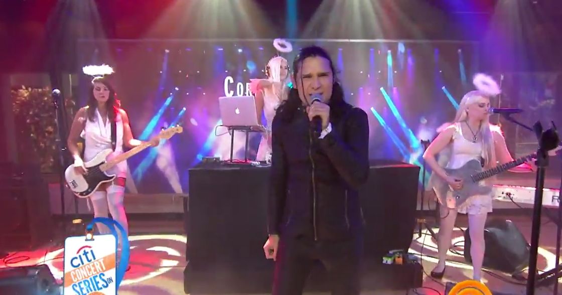 Corey Feldman Seems to Be Satisfied With His Today Performance, and ...