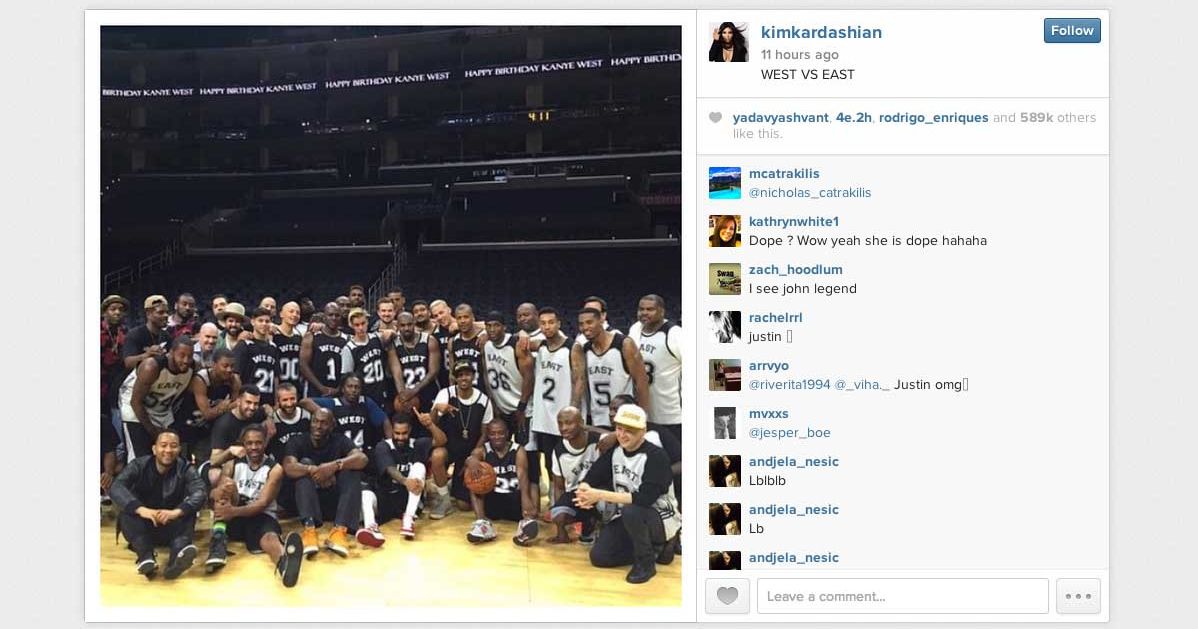 A Guide to Who Went to Kanye’s Birthday Party