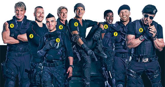 The Character Names in The Expendables 3 Are Insane